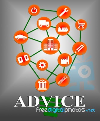 Advice Icons Indicates Info Help And Symbol Stock Image - Royalty Free ...