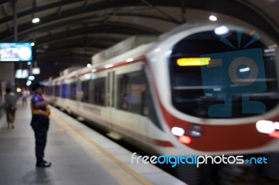 Airport Rail Link Ramkhamhaeng Station Stock Photo - Royalty Free Image ...