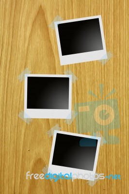 Billboard And Instant Photos Stock Image - Royalty Free Image ID 100130908