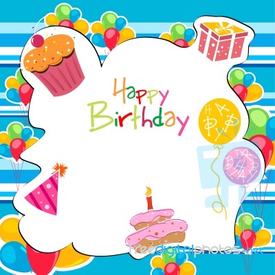 Birthday Card Stock Image - Royalty Free Image ID 10047969