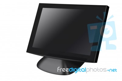 Blank Computer screen Stock Image - Royalty Free Image ID 10098054