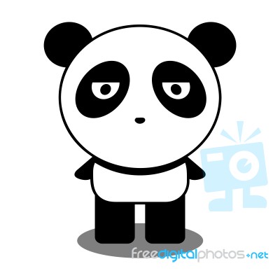Boring Panda Stock Image - Royalty Free Image ID 100468024