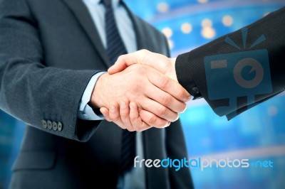 Business Deal Finalized, Congratulations! Stock Photo - Royalty Free ...