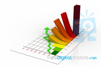 Business Graph Stock Image - Royalty Free Image ID 10028376
