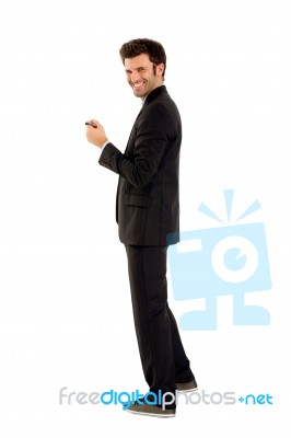 Business Man Standing Stock Photo - Royalty Free Image ID 10044316