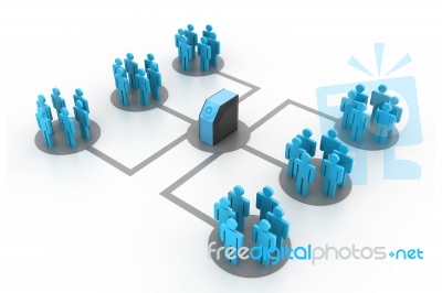 Business Network Stock Image - Royalty Free Image ID 100250426