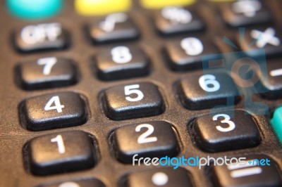 Calculator Buttons Stock Photo - Royalty Free Image ID 10020902