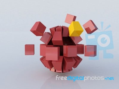 Chaos Sphere Stock Image - Royalty Free Image ID 1008703
