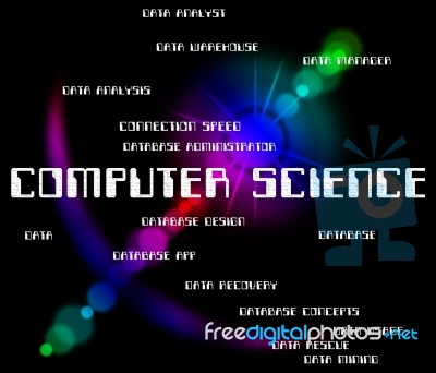 Computer Science Indicates Information Technology And Biology Stock ...