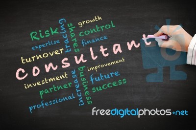 Consultant Concept Ideas Stock Image - Royalty Free Image ID 100121471