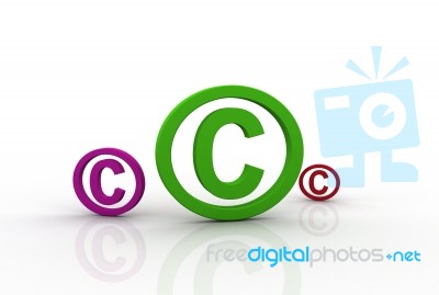 Copyright Symbol Stock Image - Royalty Free Image ID 10017855