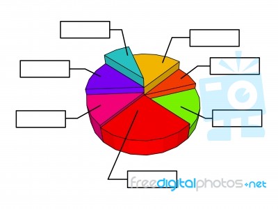 Cycle Color Business Chart Stock Image - Royalty Free Image ID 10077059