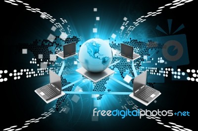 Data Transfer Stock Image - Royalty Free Image ID 100115197