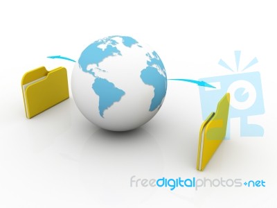 Data Transfer Stock Image - Royalty Free Image ID 10049747