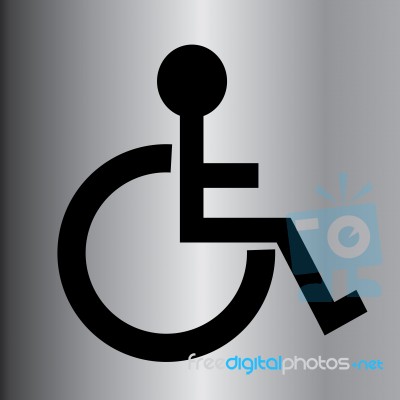 Disabled Button Stock Image - Royalty Free Image ID 100268642