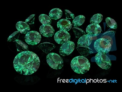 Emerald Stock Image - Royalty Free Image ID 100176353