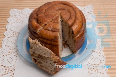 Famous Portuguese Folar Cake Stock Photo - Royalty Free Image ID 100640201