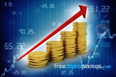 Financial Success Concept Stock Image - Royalty Free Image ID 100340337