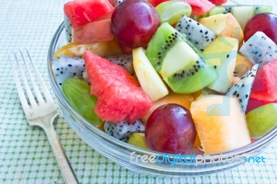Fruits Salad Stock Photo - Royalty Free Image ID 10080156