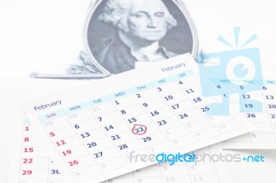 George Washington Birth Day On 22 February Stock Photo - Royalty Free ...