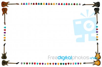 Guitar Page Border