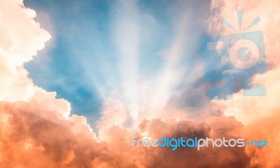 Heaven Light Ray Stock Photo - Royalty Free Image ID 100230506