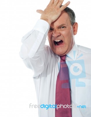 Irritating Businessman Stock Photo - Royalty Free Image ID 10088766