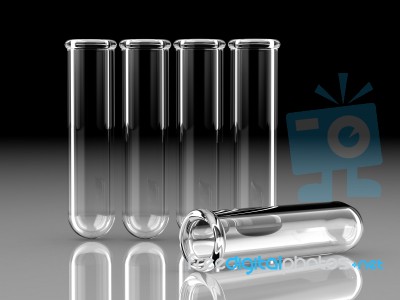 Laboratory Lab Tube (high Resolution 3d Image) Stock Image - Royalty ...