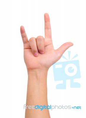 Love Hand Sign Stock Photo - Royalty Free Image ID 10047578