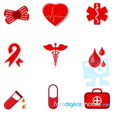 Medical Icons Stock Image - Royalty Free Image ID 10051029