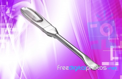 Medical Instrument Elevator Stock Image - Royalty Free Image ID 100213772