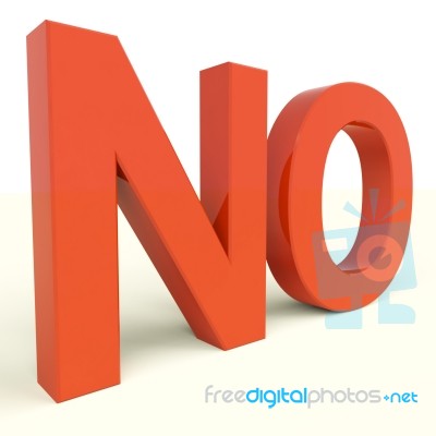 No Word Stock Image - Royalty Free Image ID 10079652