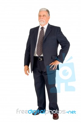 Older Man Standing Stock Photo - Royalty Free Image ID 10043603