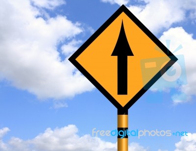 One Way Traffic Stock Image - Royalty Free Image ID 10037039