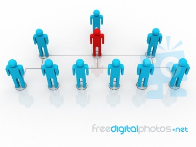 Organization Chart Stock Image - Royalty Free Image ID 10042049