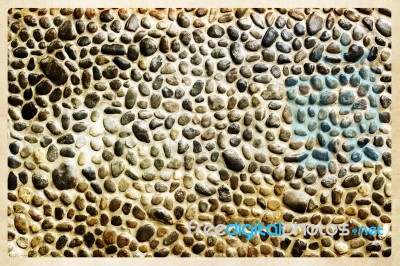 Pebble Wall Texture Stock Photo - Royalty Free Image ID 100201551