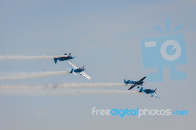 Raf Blades Flying Team Stock Photo - Royalty Free Image ID 100523891