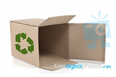 Recycled Paper Box Stock Photo - Royalty Free Image ID 10052454