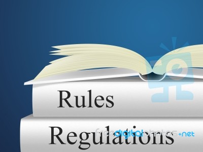 Regulations Rules Represents Protocol Guidance And Regulated Stock ...