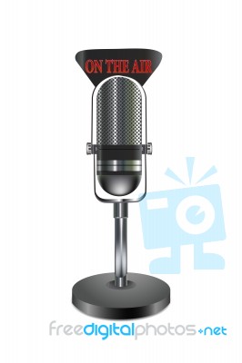 Retro Mike Stock Image - Royalty Free Image ID 10052637