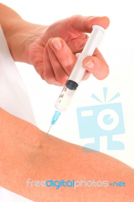 Self Injection Stock Photo - Royalty Free Image ID 10038463