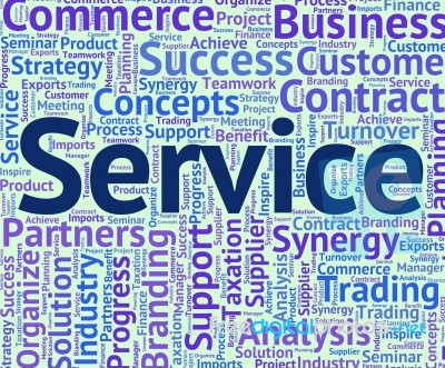Service Word Represents Help Desk And Advice Stock Image - Royalty Free ...