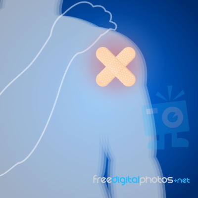 Shoulder Injuries Stock Image - Royalty Free Image ID 100201331