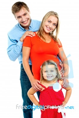 Snap Shot Of A Complete Family Stock Photo - Royalty Free Image ID ...