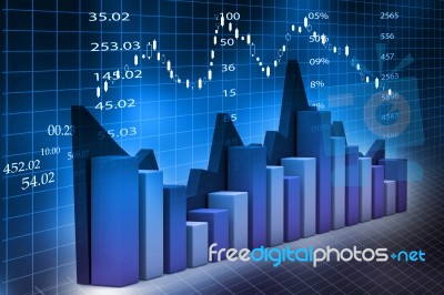 Stock Market Chart Stock Image - Royalty Free Image ID 100262706