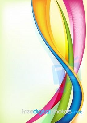 Swirly Colorful Background Stock Image - Royalty Free Image ID 10052009