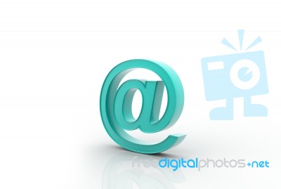 Symbol For Internet Stock Image - Royalty Free Image ID 10018727