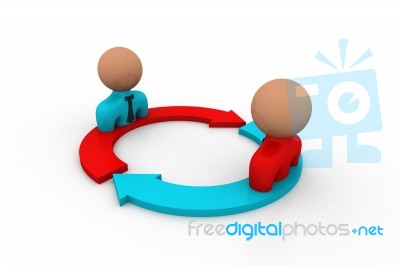 Team Communication Stock Image - Royalty Free Image ID 10024930