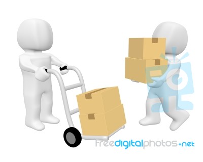 Teamwork, Transport Stock Image - Royalty Free Image ID 100250467