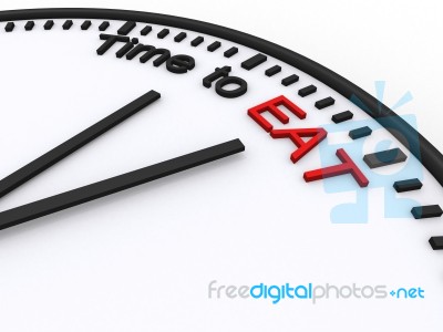 Time To Eat Stock Image - Royalty Free Image ID 10058002